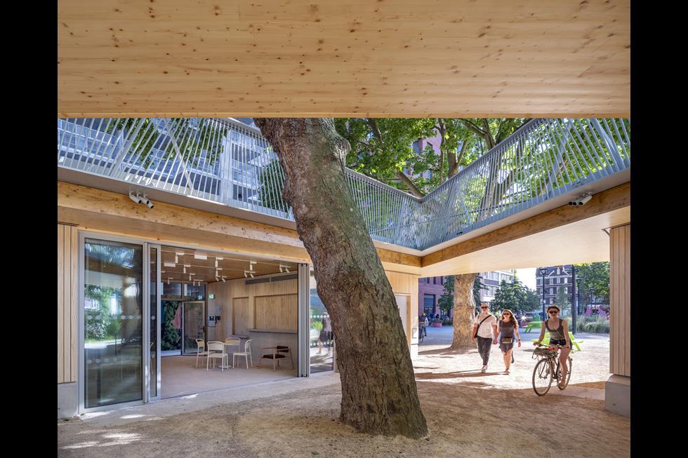 Bell Philips showcases ‘tree house’ pavilion at Elephant Park | News ...